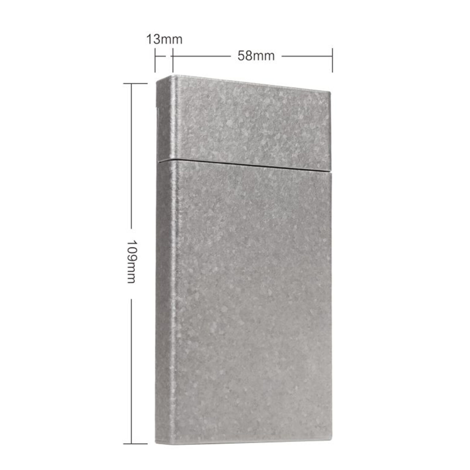 Cigarette Case Pure Titanium Cigarette Box - Edcgearzone.com